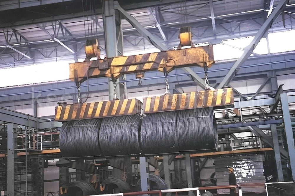 Lifting Electromagnet for High Speed Wier(Coiled Bar) Manufacturer in ...