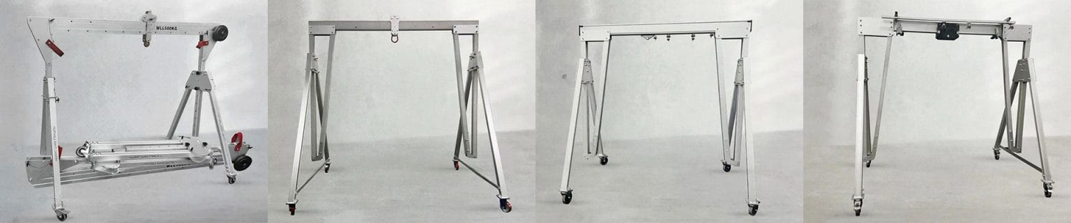 4 Types Small Aluminum Gantry Cranes – Lightweight, Portable, And Fully ...