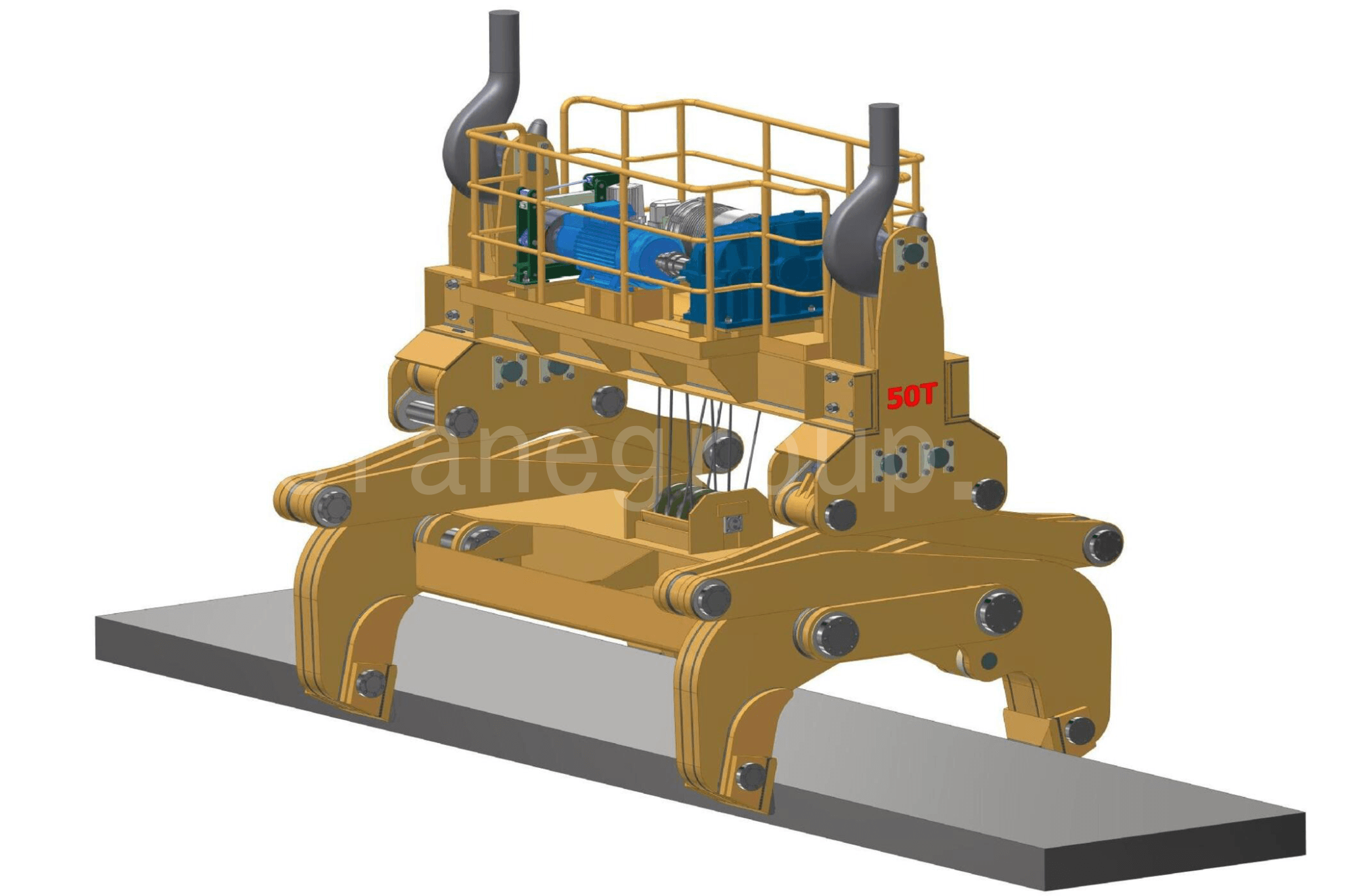 Slab Lifting Tongs For Safe And Efficient Slab Handling - KSCRANE