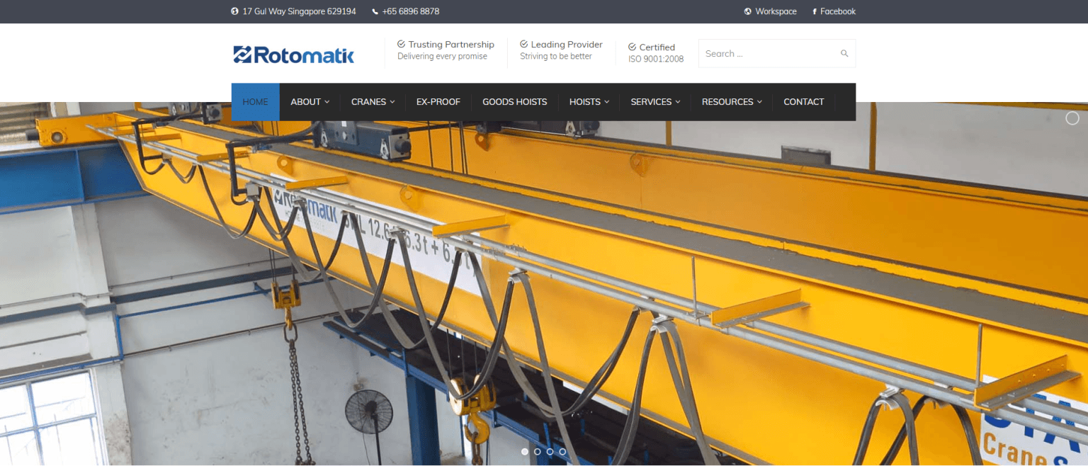 Top 10 Overhead Crane Manufacturers In Singapore: Local Crane Supplier ...