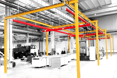 Monorail Overhead Cranes: For Flexible Track Layouts - KSCRANE