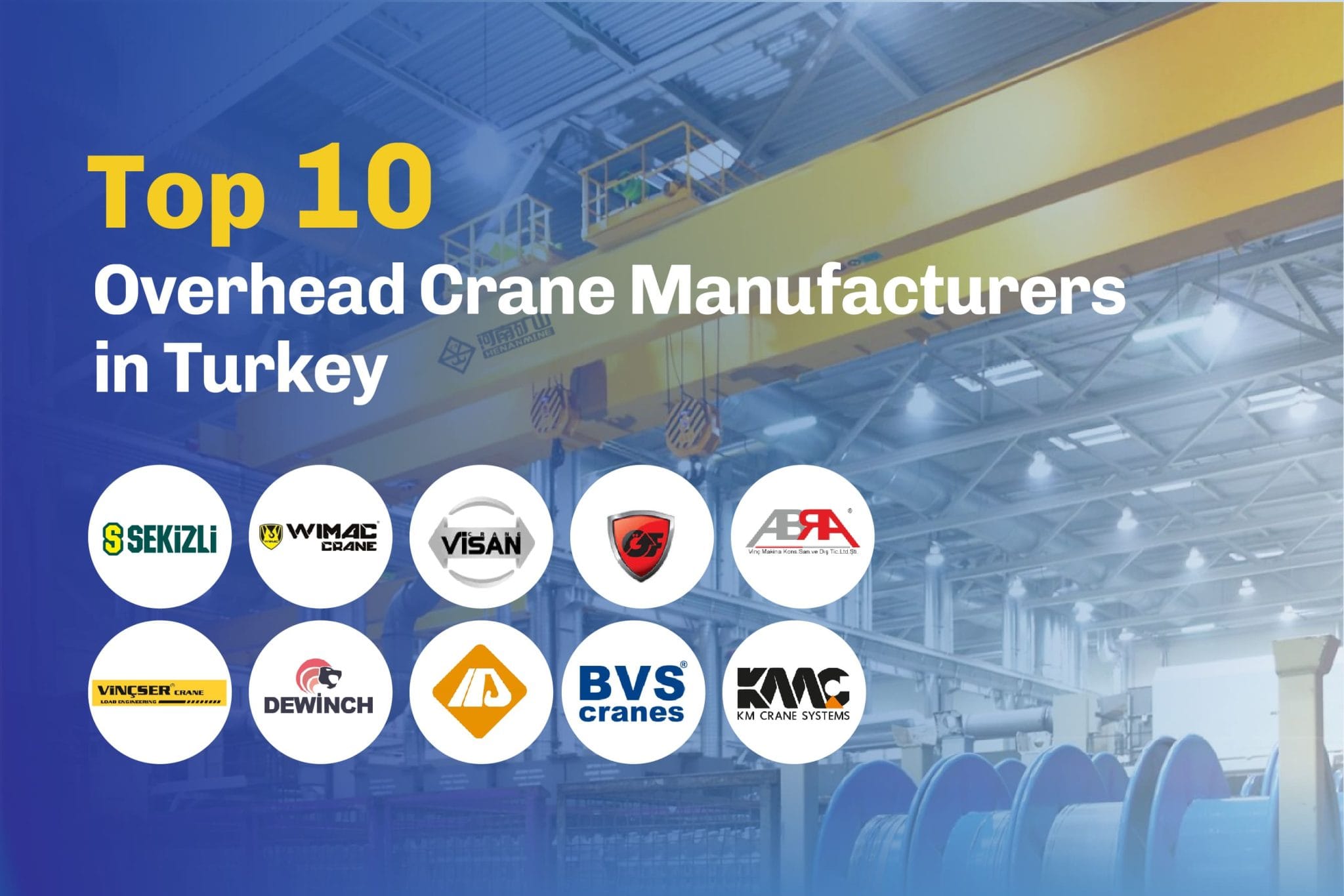 Top 10 Overhead Crane Manufacturers In Turkey: Trusted And Powerful ...