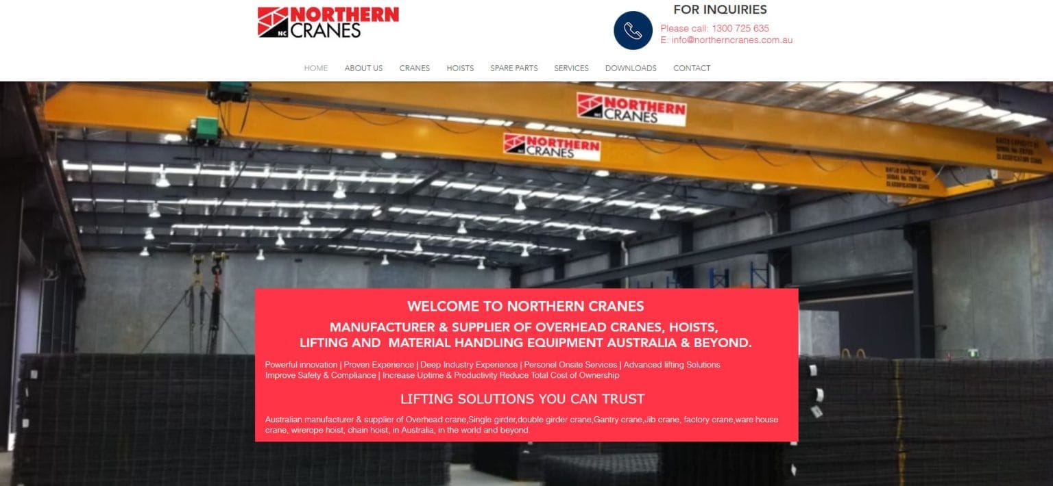 Top 10 Trusted Overhead Crane Manufacturers In Australia: Empowering Safe And Efficient Material ...