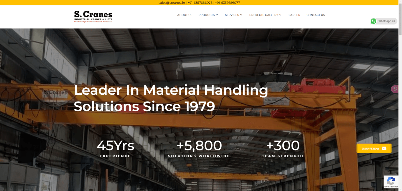 Top 10 EOT Crane Manufacturers In India: Market Insights & Manufacturer ...