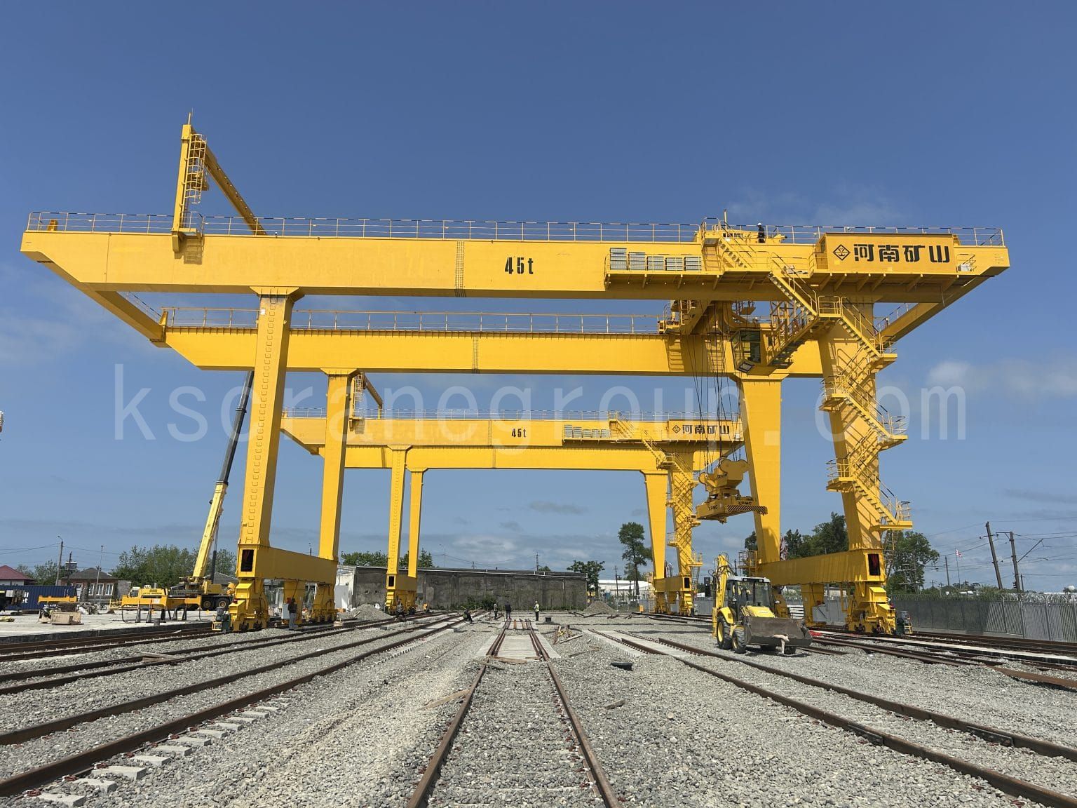 High-Efficiency Gantry Cranes Delivered For Georgia's Flagship Port ...
