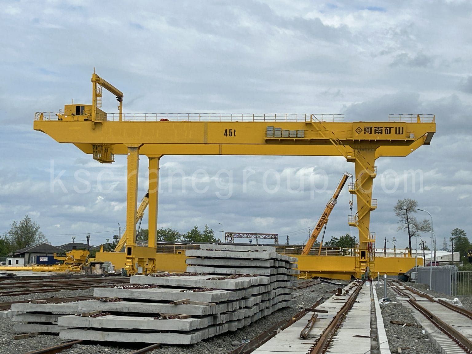 High-Efficiency Gantry Cranes Delivered For Georgia's Flagship Port ...