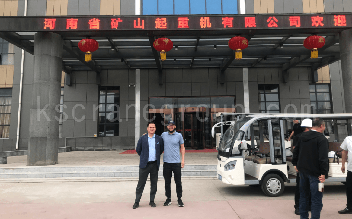 Kyrgyzstan Client’s Post-Canton Fair Factory Visit - KSCRANE