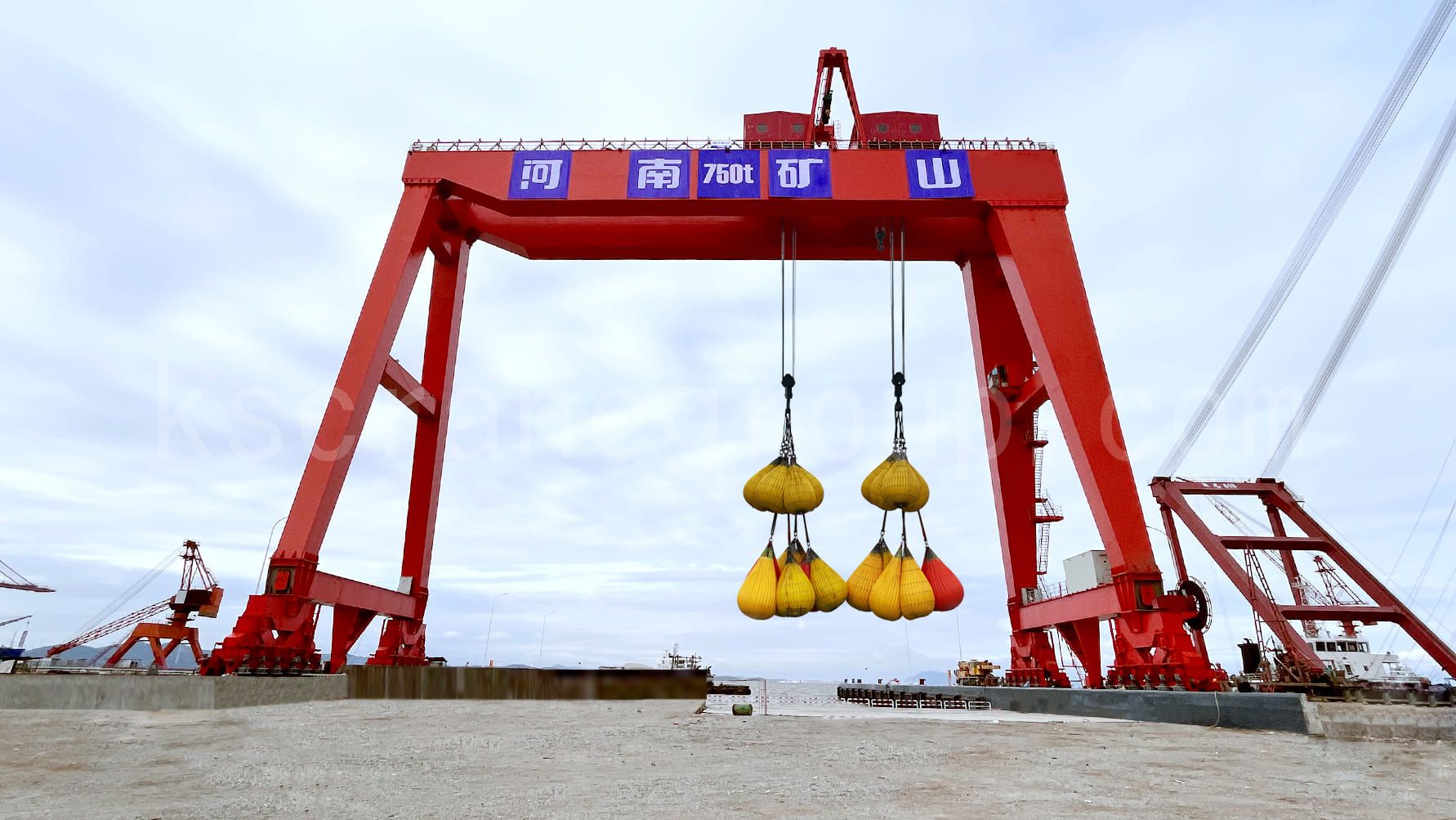 Unmatched Strength: The 750-Ton Gantry Crane Giant Debut - KSCRANE