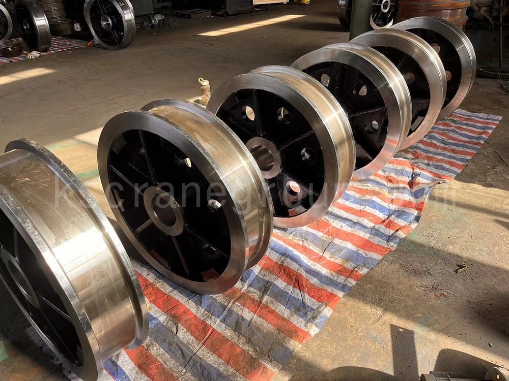 85 Pcs Casting Crane Wheel Exported To Egypt - KSCRANE
